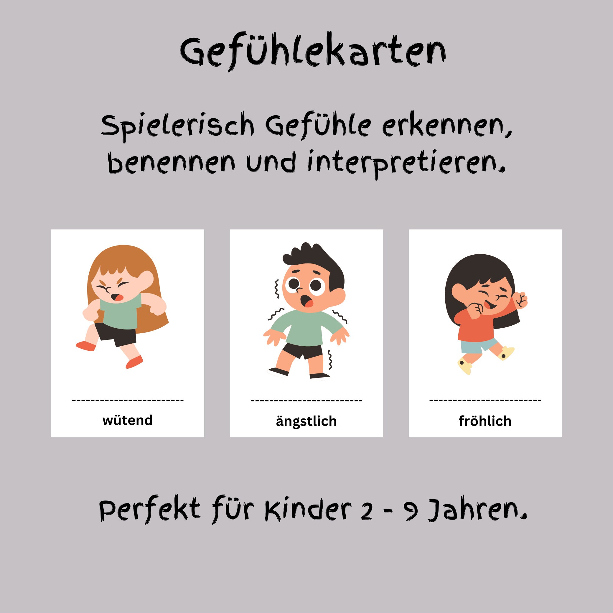 Set of 27 Feelings Cards for Children I Emotions I How Do I Feel Today ...