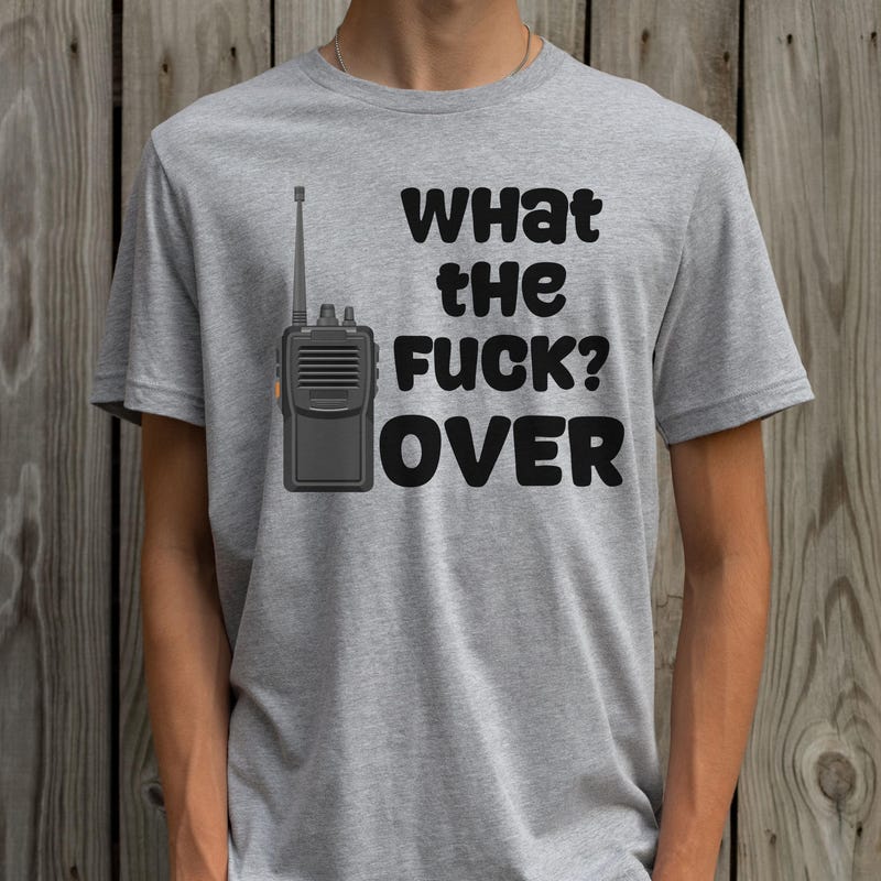 Wtf Over T Shirt - Etsy
