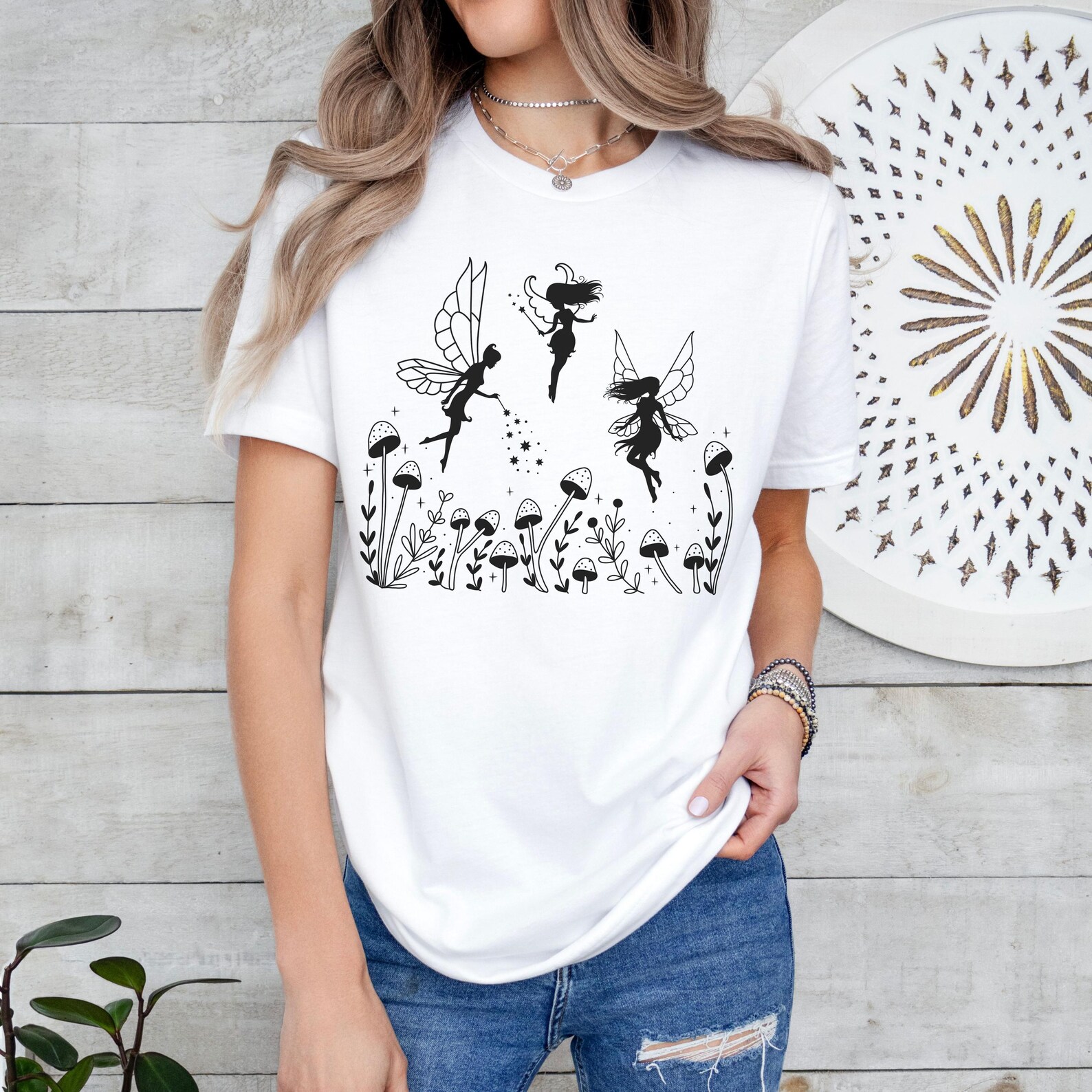 Fae Trap T-shirt Enchanted Forest Whimsical Fairy Mushroom Shirt ...