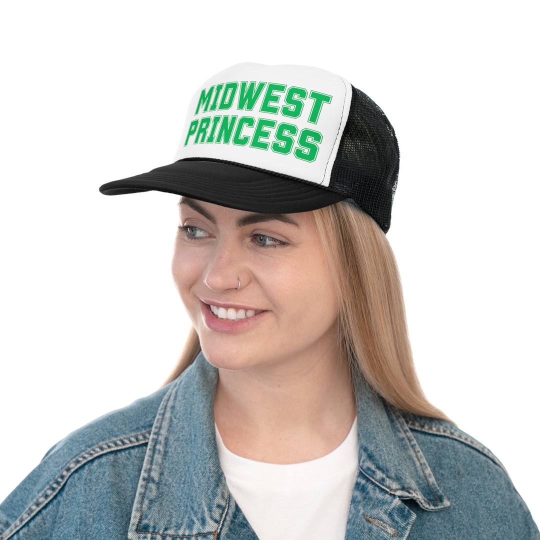 Midwest Princess Trucker Hat Midwest Princess Gift Midwestern Green ...