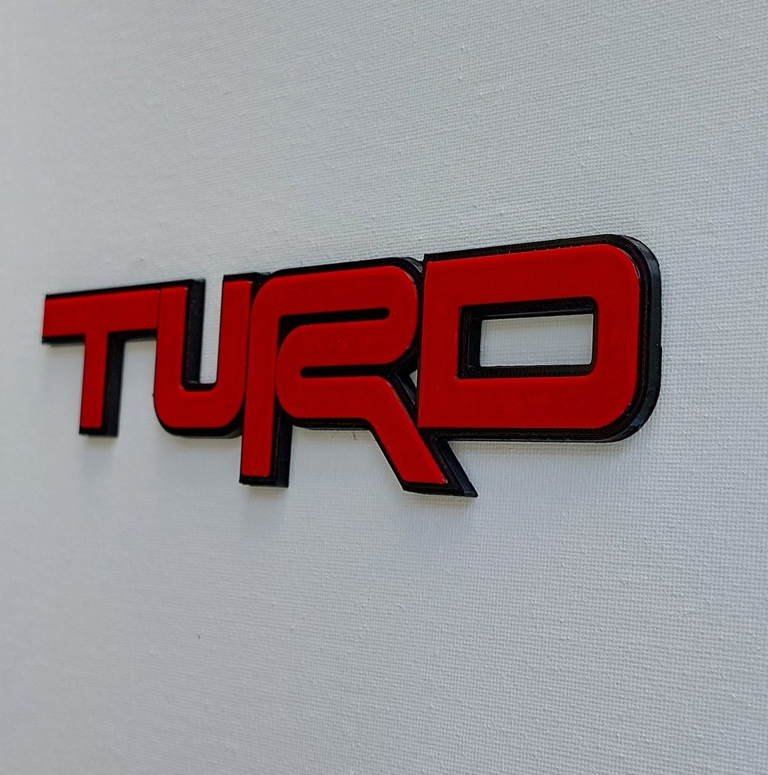 Turd Badge Car Emblem Toyota TRD Custom Color - Etsy Australia