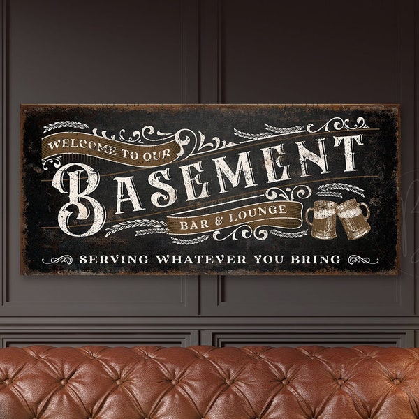 Basement Wall Decor - Etsy