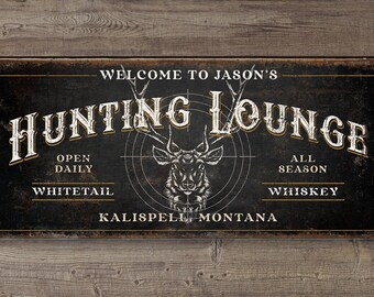 Hunting Man Cave Decor - Etsy