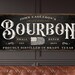 Personalized Bourbon Sign, Basement Bar and Lounge Sign, Basement Bar ...