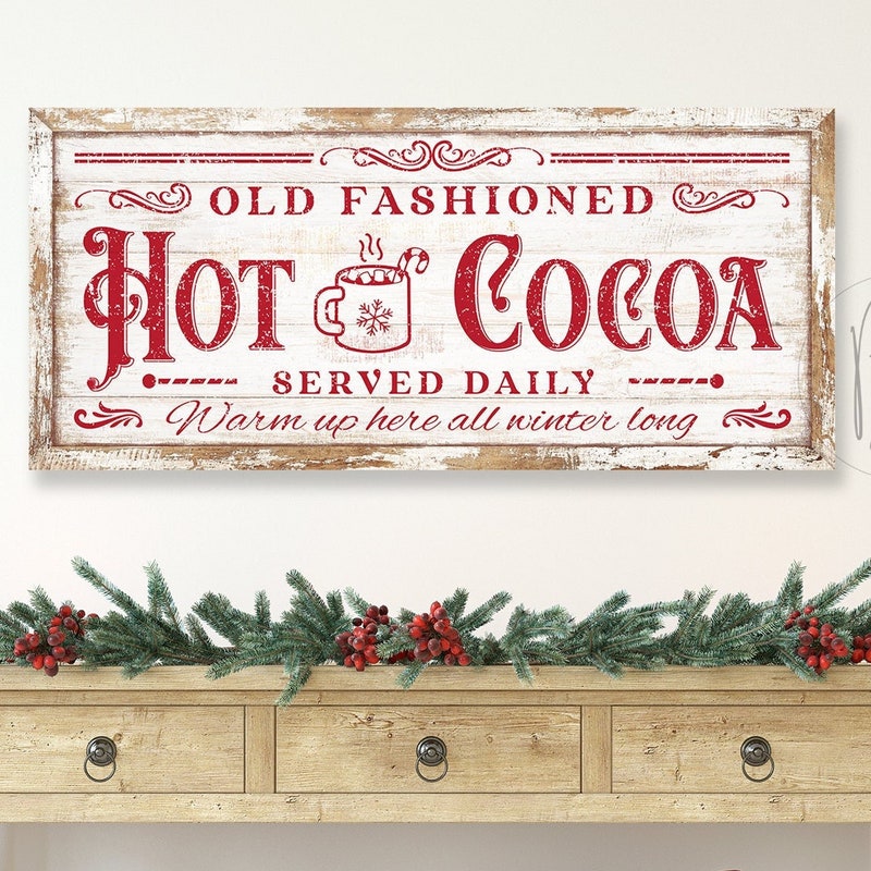 Hot Cocoa Bar Sign - Etsy