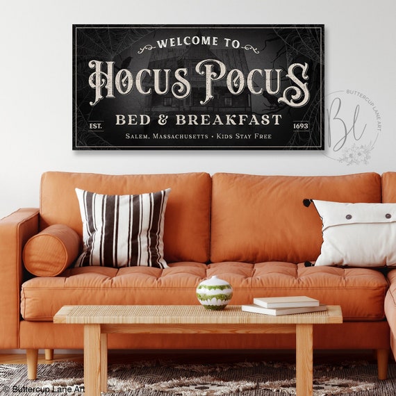 Hocus Pocus Wall Art Hocus Pocus Wall Decor Halloween Wall - Etsy UK