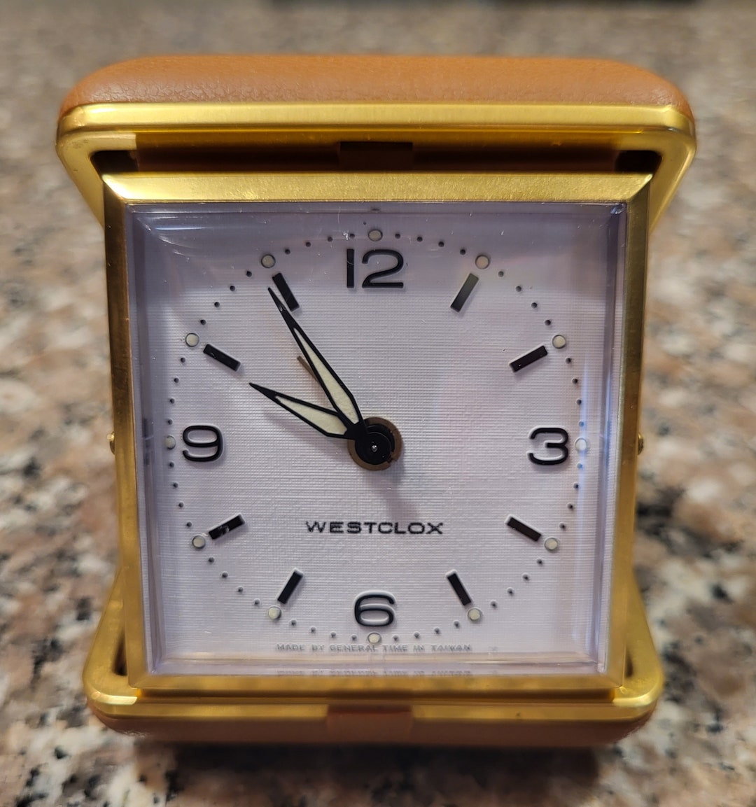 Vintage Travel Alarm Clock - Etsy