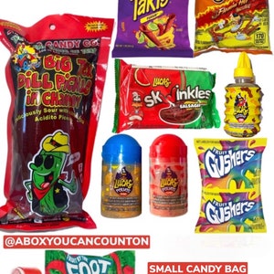 Chamoy Pickle Kit Hot Cheetos&takis Package Trending Chamoy Alamo Candy ...