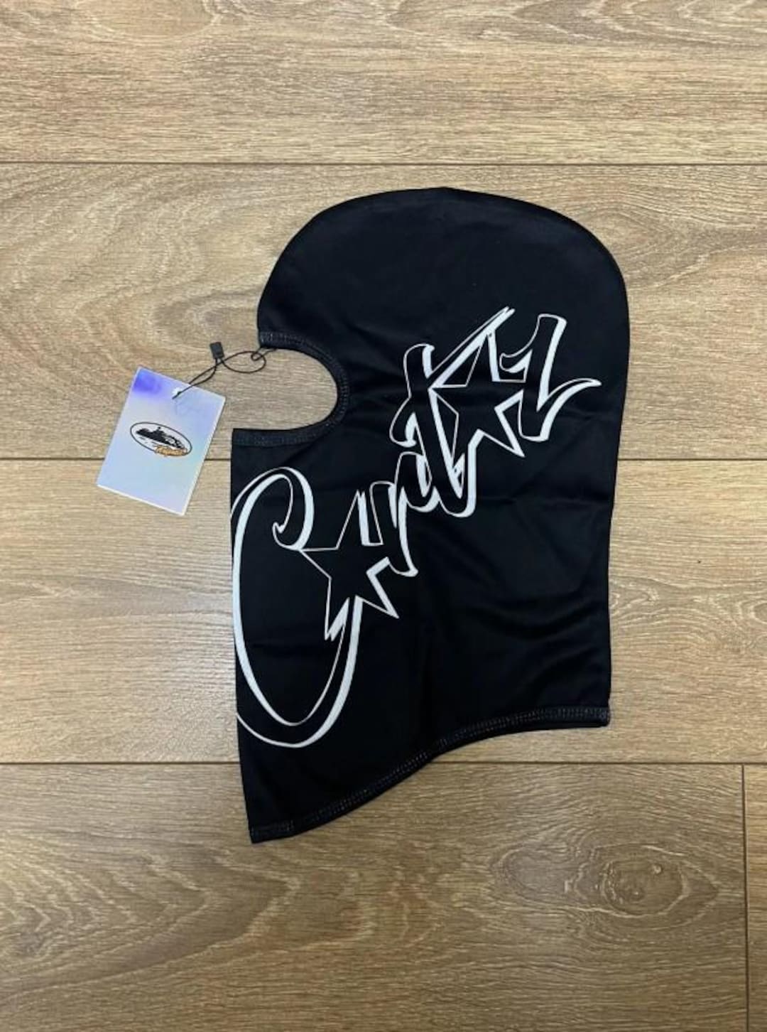 New CRTZ RTW Corteiz Rules the World Black White Balaclava Ski Mask ...