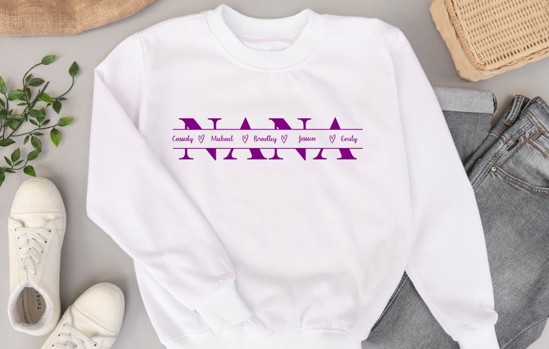 Nana Svg Png Pdf Split Frame Nana Svg Mothers Day Svg Mom Cut