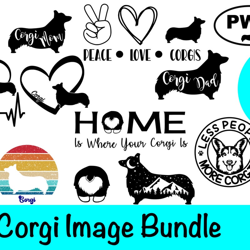 Corgi Svg - Etsy