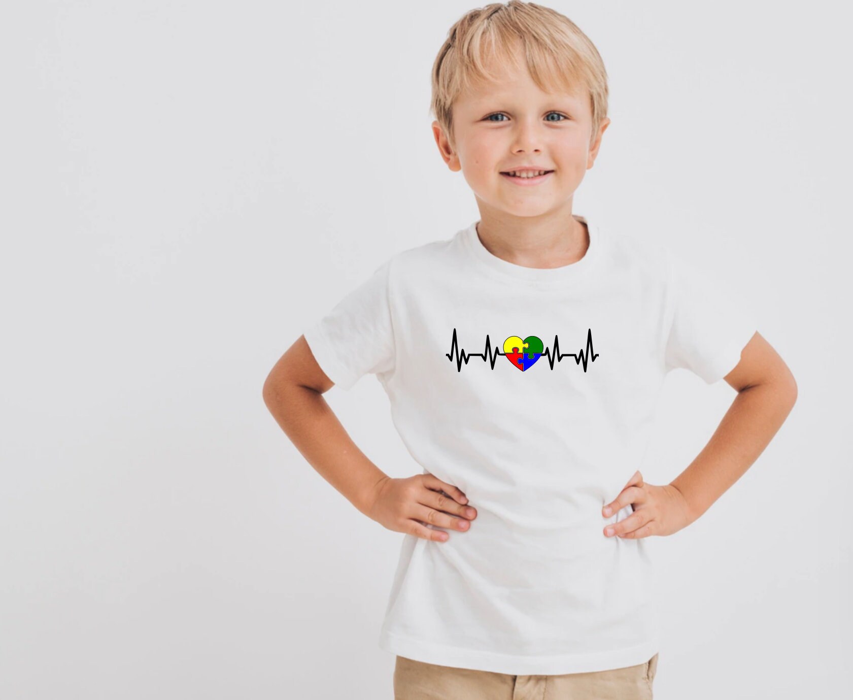 Autism Awareness Heartbeat SVG Cut Files (commercial License) - Etsy