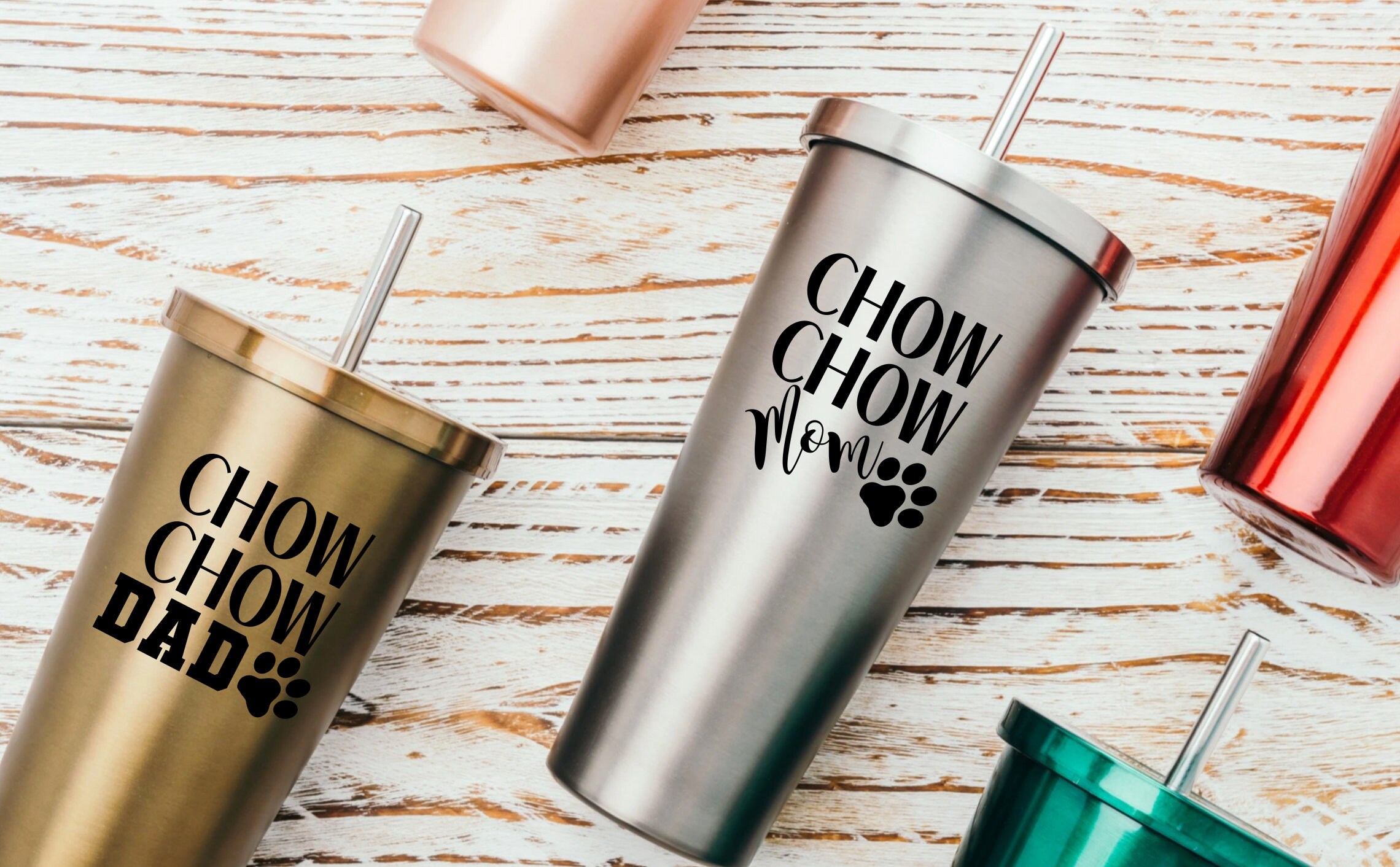 15 Chow Chow Images SVG Bundle / Chow Clipart/ Cut File/ Cricut/ Vector ...