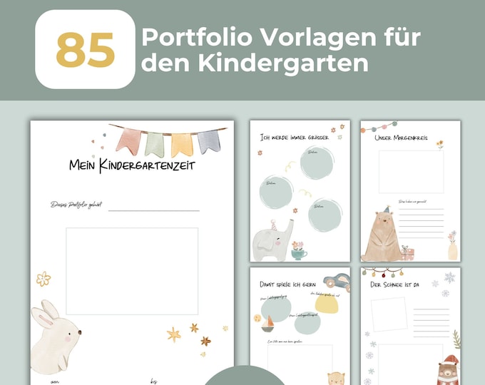 Portfolio U3 Vorlagen Kostenlos