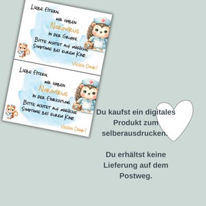 PDF - 13 Aushängeschilder Krankheiten Kita & Kindergarten | Informationen für kranke Kinder ...
