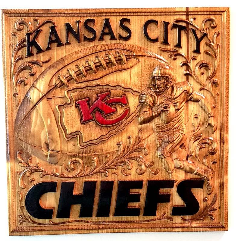 Kc Chiefs Sculpture - Etsy