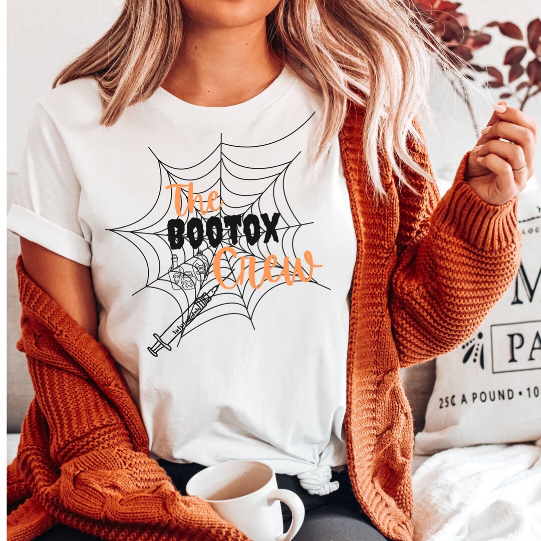 Halloween Injection Nurse Shirt, Funny Cosmetic RN, Aesthetic Tshirt ...
