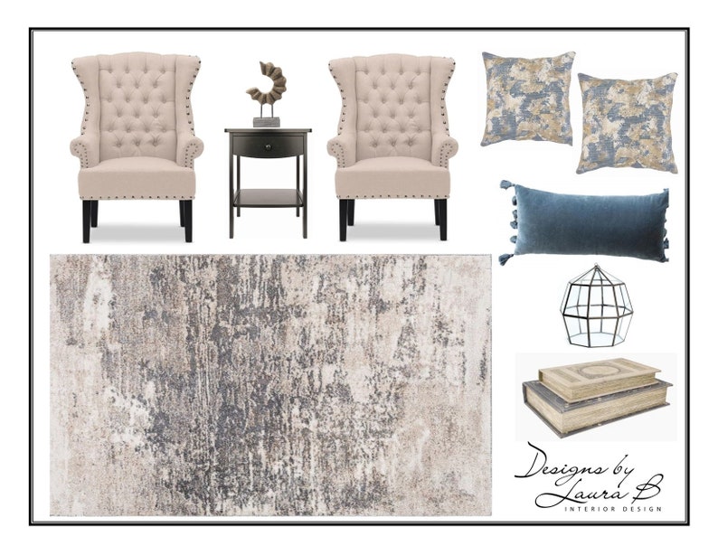 E-design Mood Board - Etsy