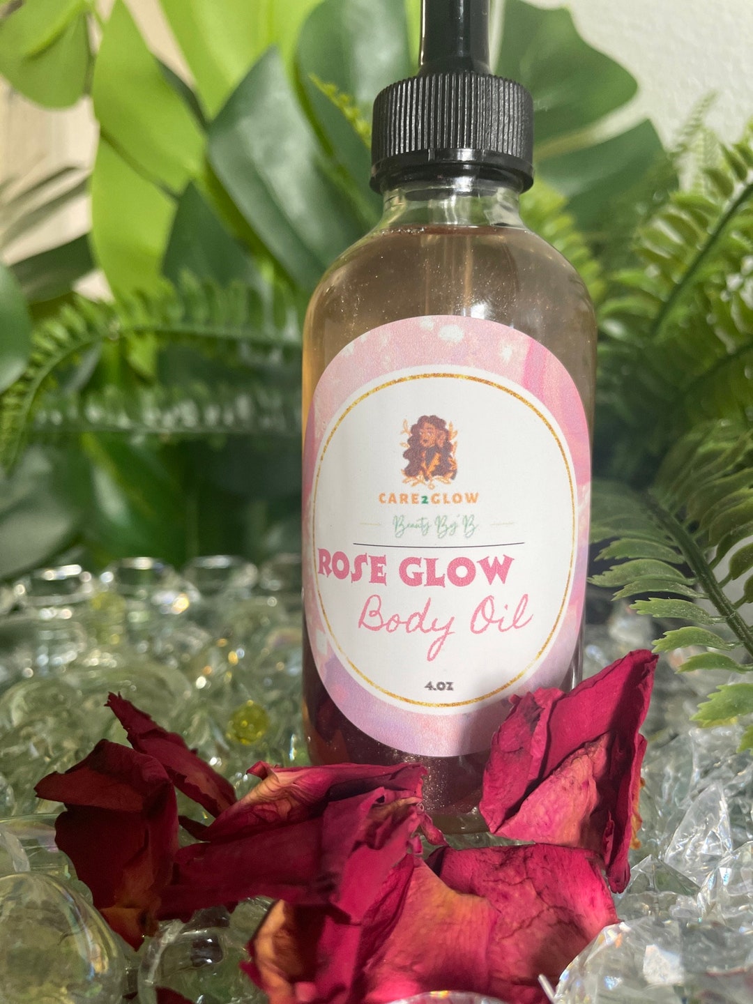 Rose Glow Body Oil, Body Oil, Gift for Her, - Etsy