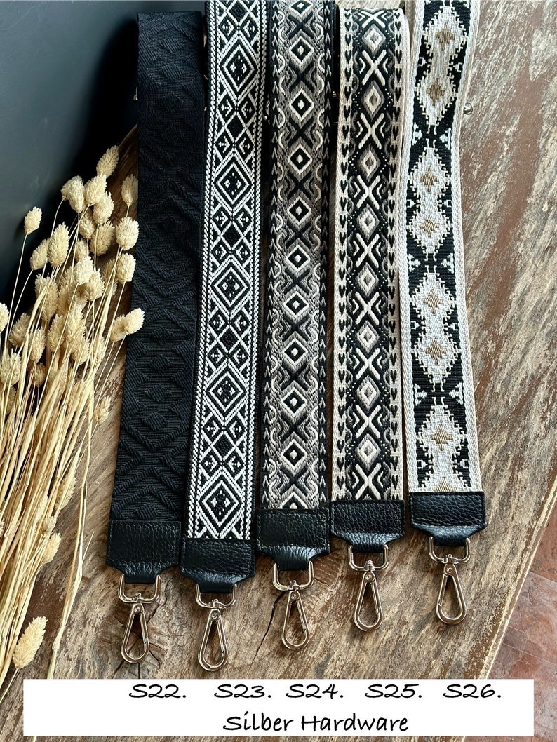 Bag Straps Shoulder Strap Shoulder Strap Bag Strap Patterned Glitter ...