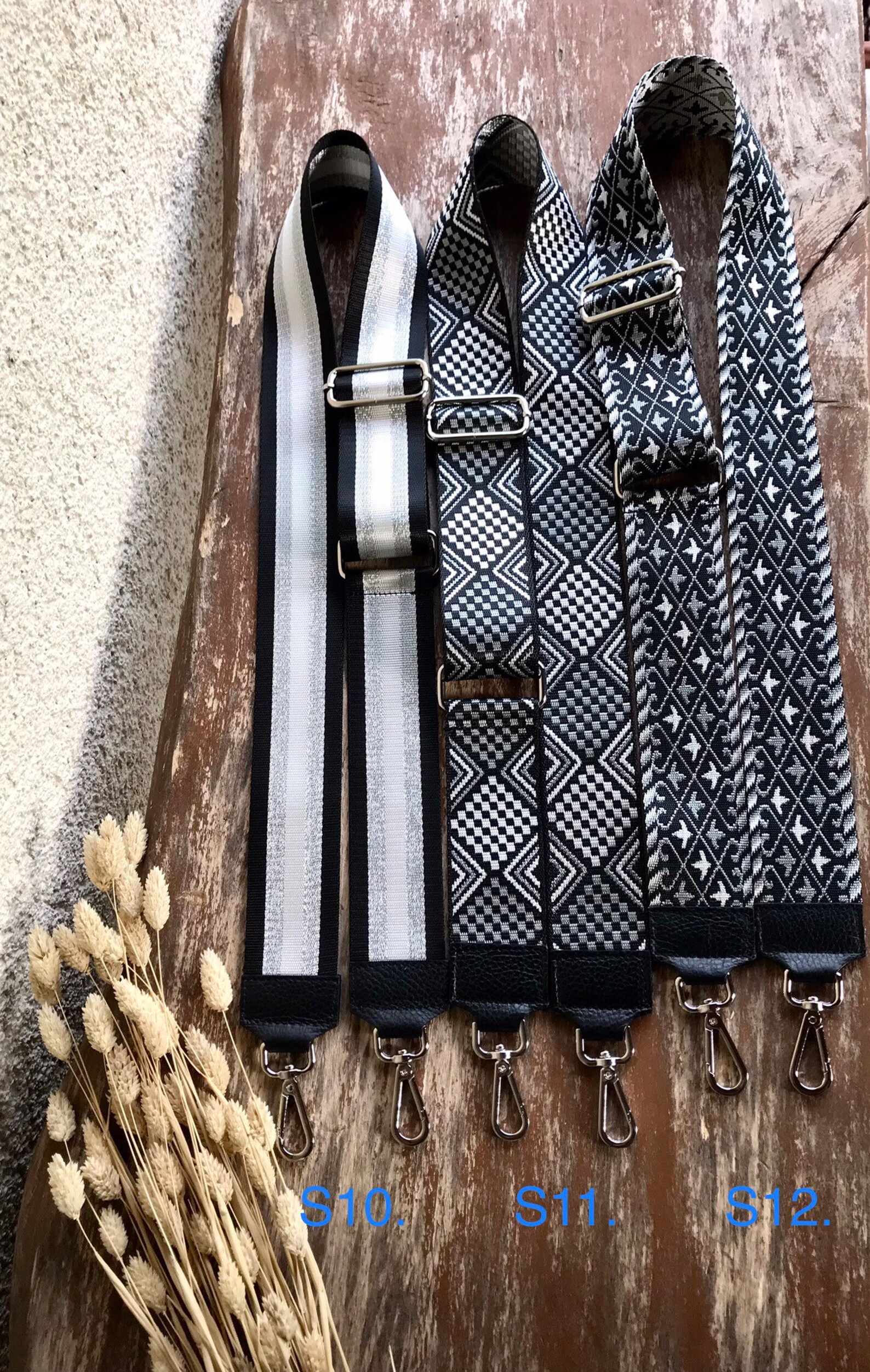Bag Straps Shoulder Strap Shoulder Strap Bag Strap Patterned Glitter ...