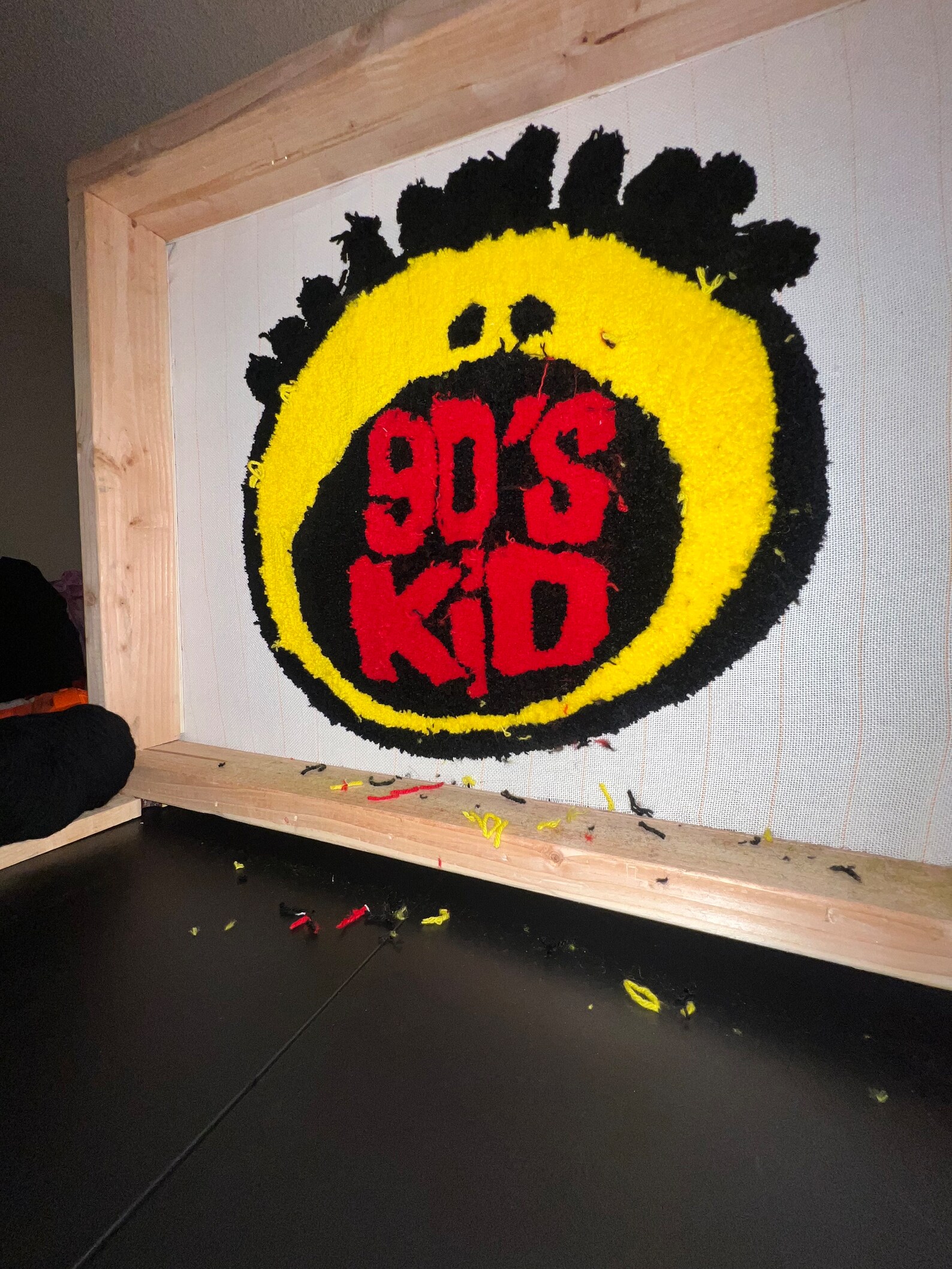 Handmade 90s Kid Tufted Rug - Etsy