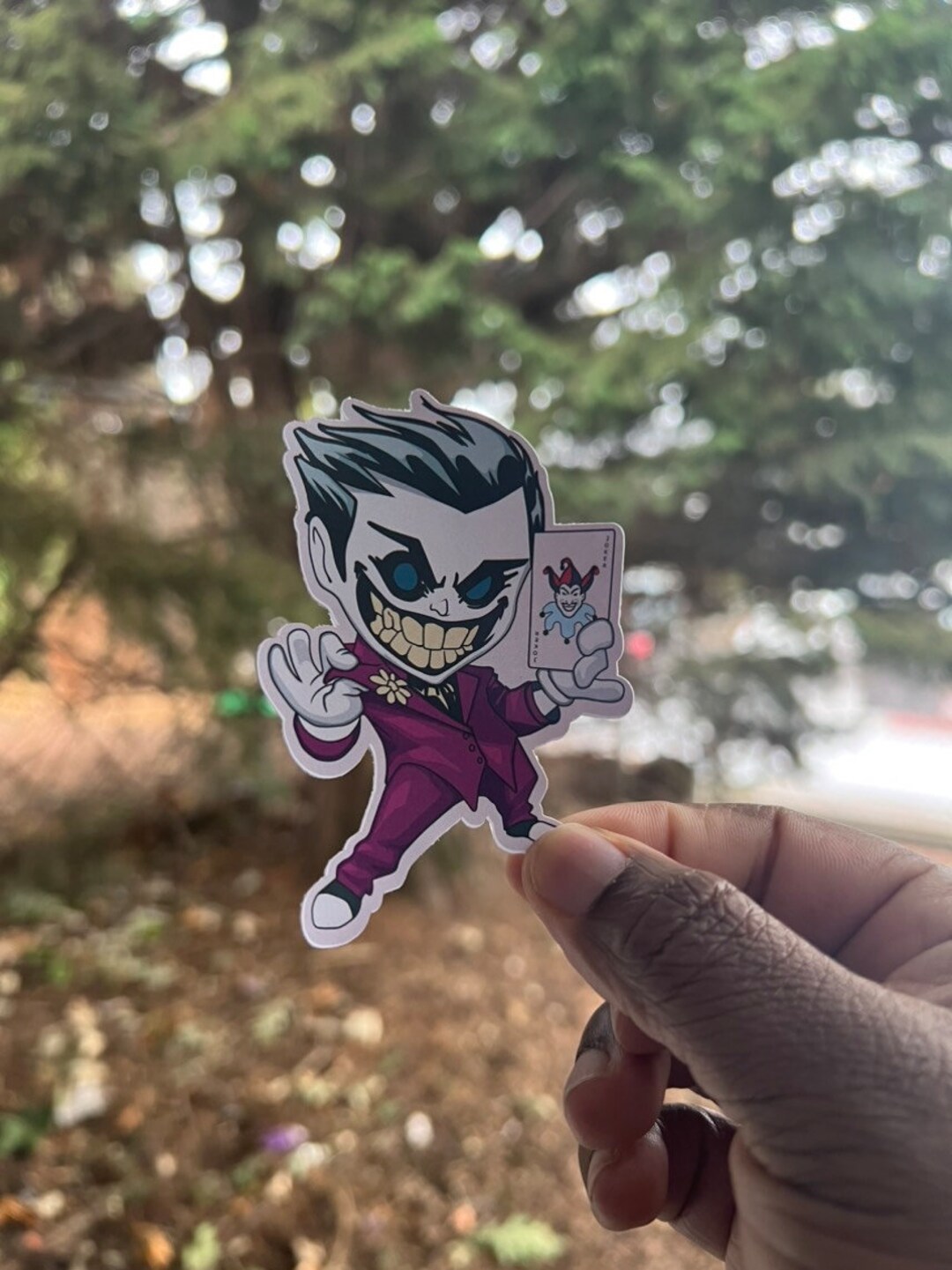 The Joker Sticker click to Choose Size Option - Etsy