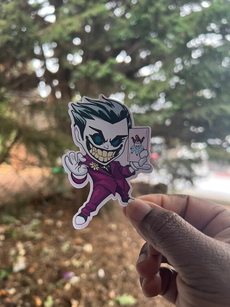 The Joker Sticker click to Choose Size Option - Etsy