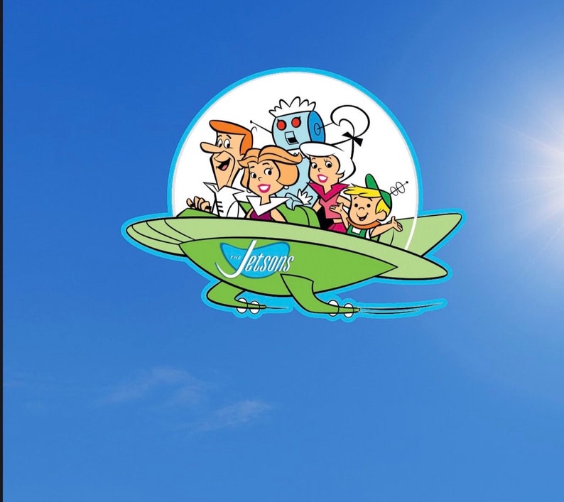 The Jetsons - Click to Choose Size Option- Laminated/weatherproof/water ...