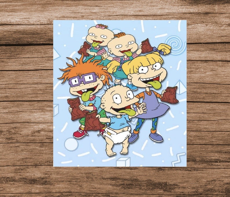 Rugrats Sticker click to Explore Size Options Laminated/weatherproof ...