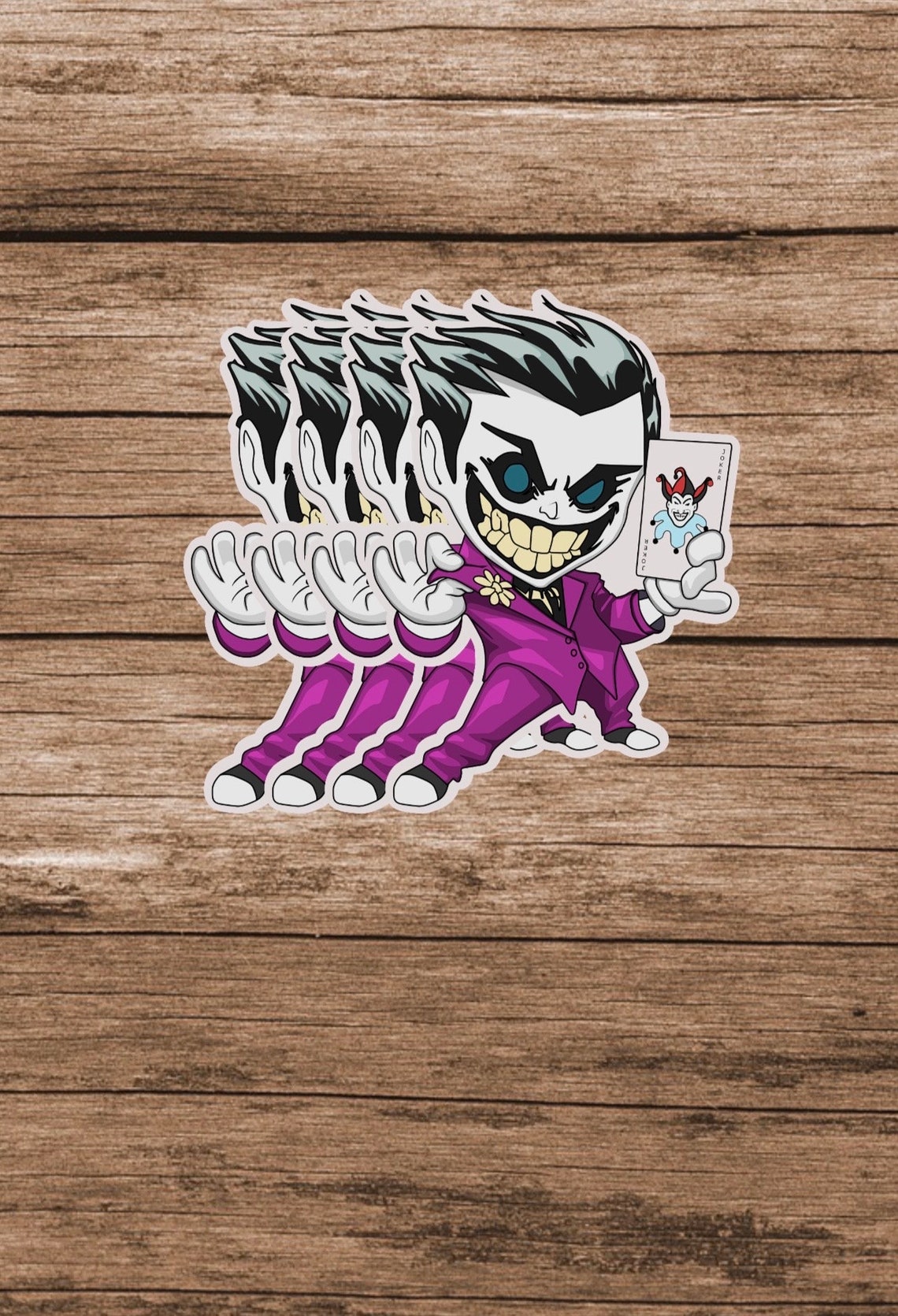 The Joker Sticker click to Choose Size Option Laminated/weatherproof ...