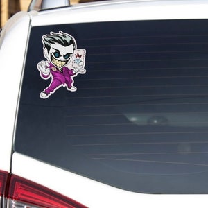The Joker Sticker -click to Choose Size Option- Laminated/weatherproof ...