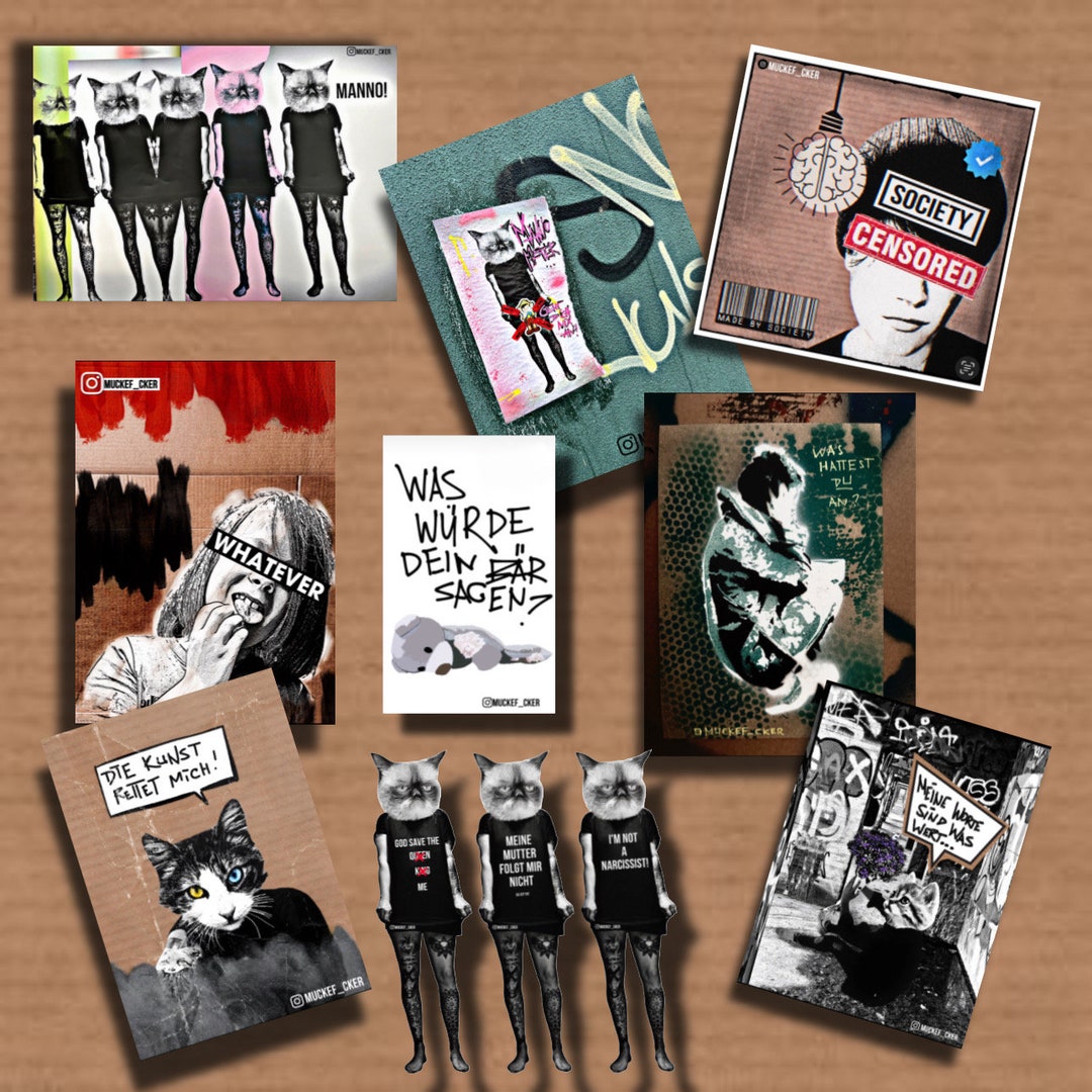 Street Art Stickers - Etsy