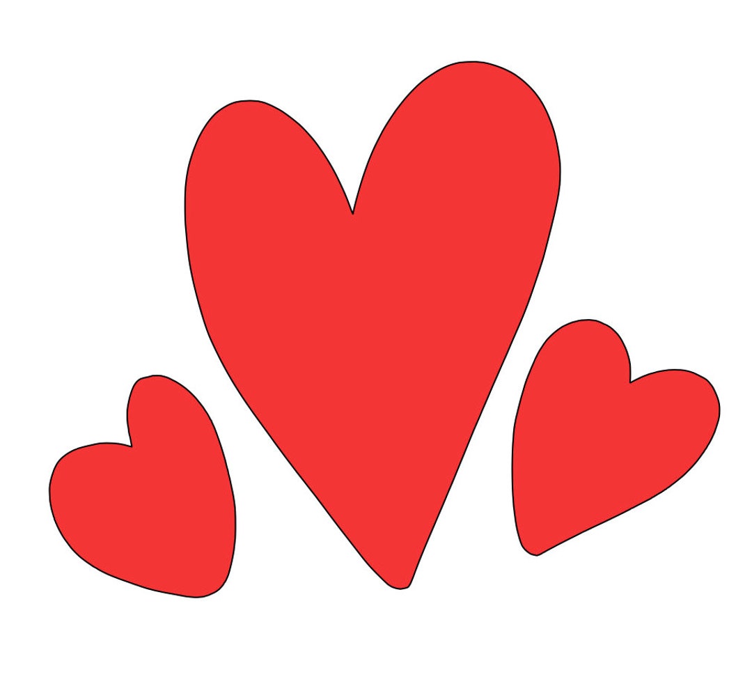 Heart SVG - Valentine Decal - SVG Digital Download - Etsy