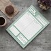 Green Daily Planner - Etsy