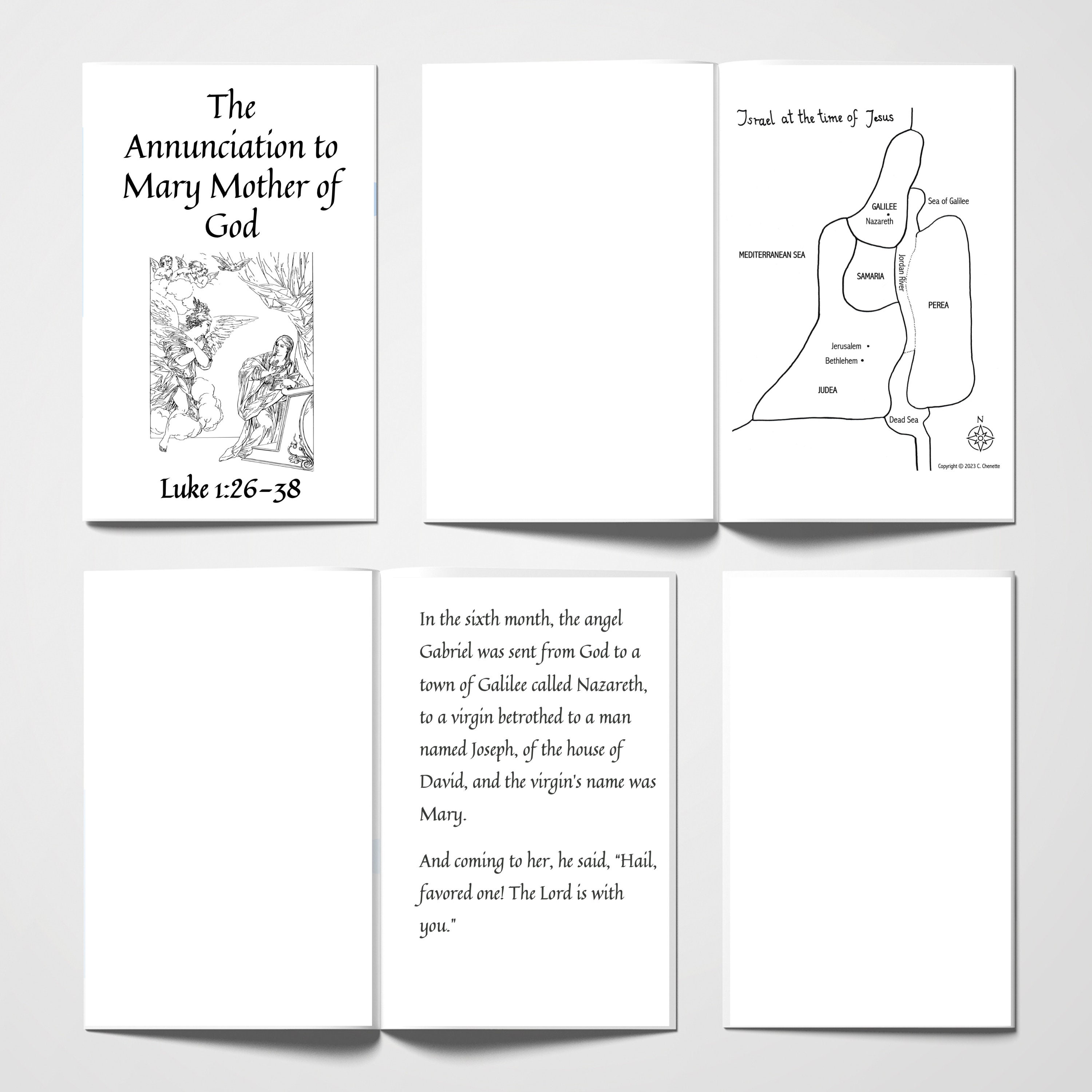 Parable of the Good Shepherd and Found Sheep | CGS Scripture Booklets ...