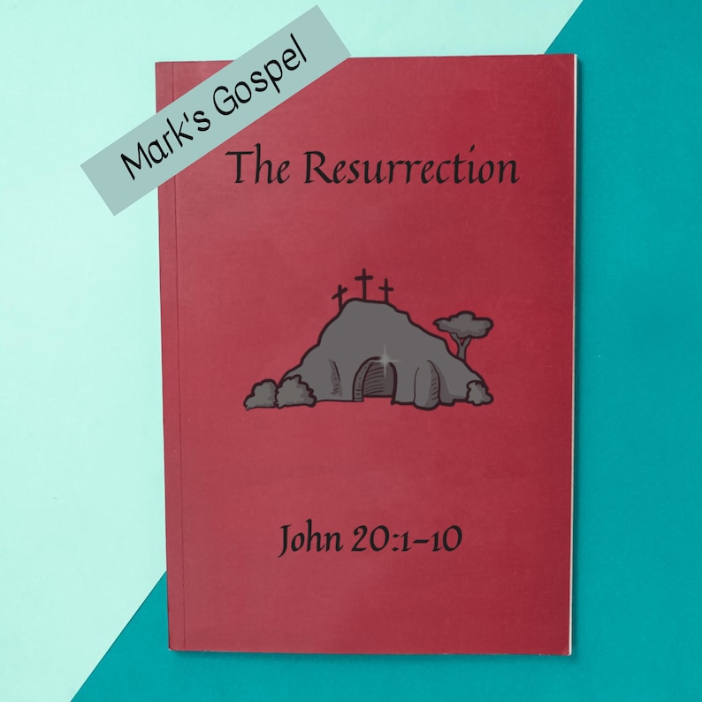 UPGRADED! the Resurrection ONLY | Mark | CGS Scripture Booklets ...