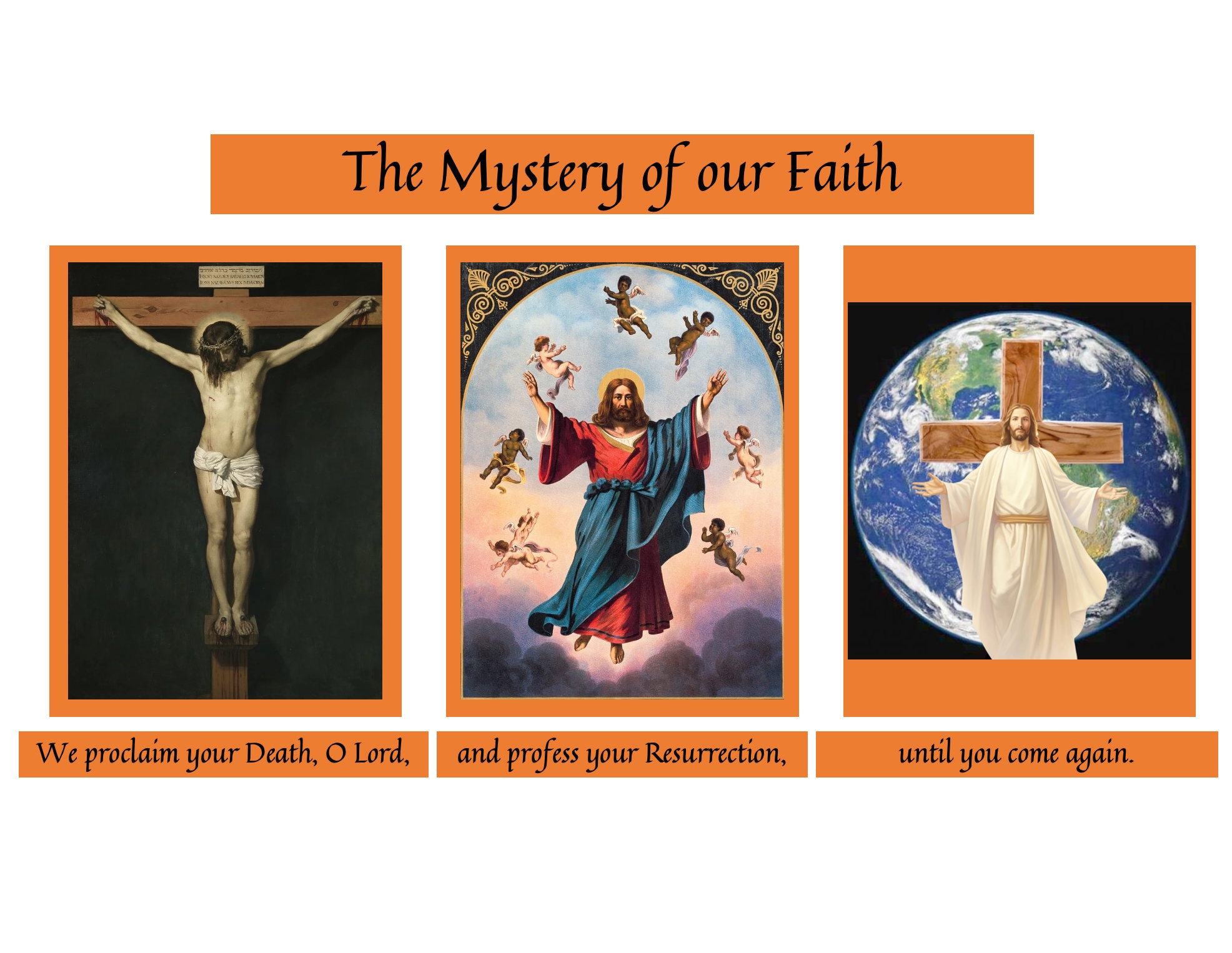 The Mystery of Our Faith Set | Cards, Pictures, and Booklet | CGS ...