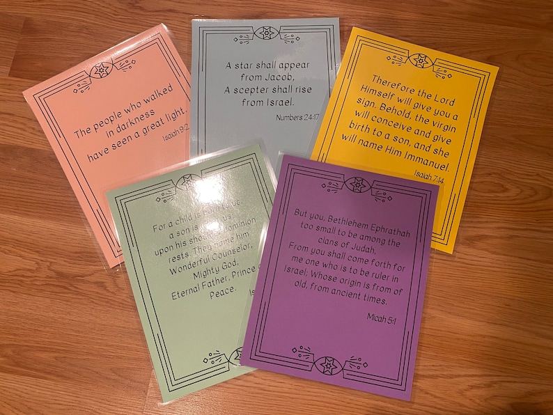 Prophesy Prayer Cards | 2 Fonts | Catechesis of the Good Shepherd | CGS ...