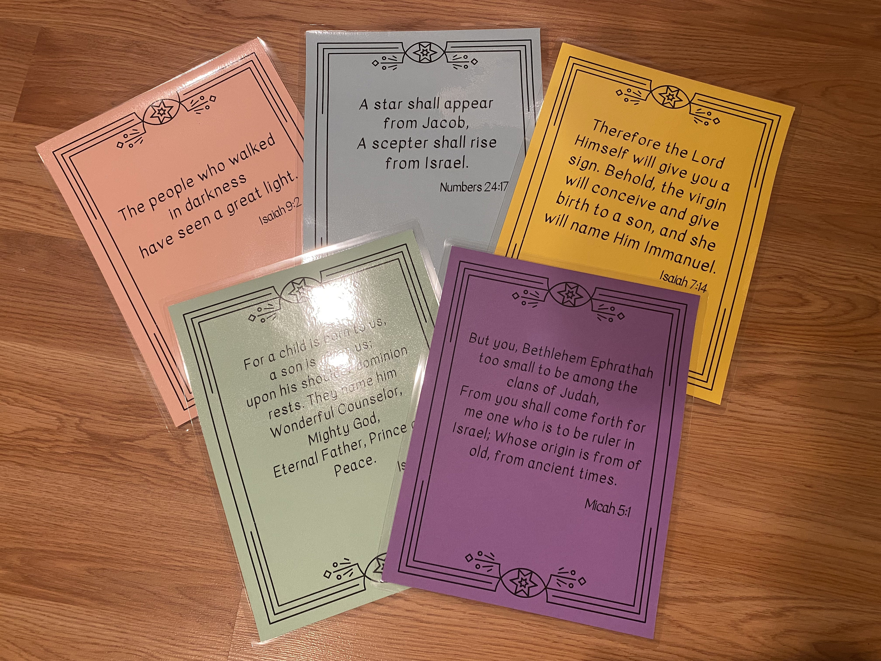 Prophesy Prayer Cards | 2 Fonts | Catechesis of the Good Shepherd | CGS ...