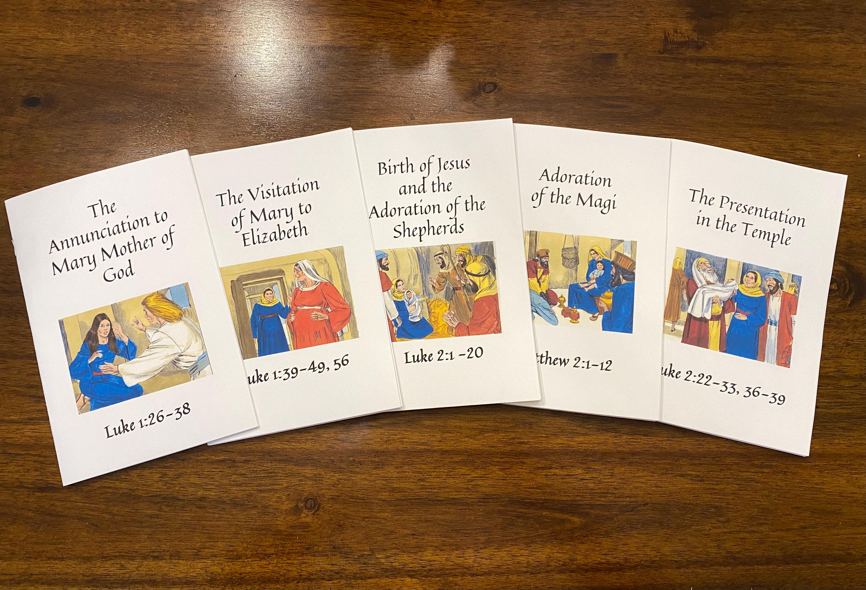 Infancy Narratives | CGS Scripture Booklets | Annunciation | Visitation ...