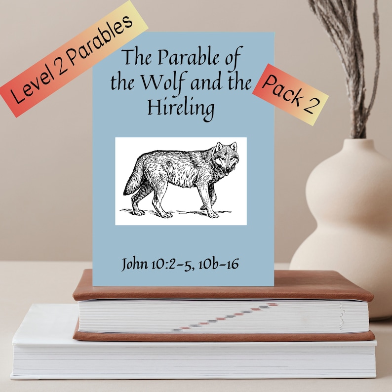 Level 2 Parables Pack #2 | CGS Scripture Booklets | Prodigal Son | Ten ...