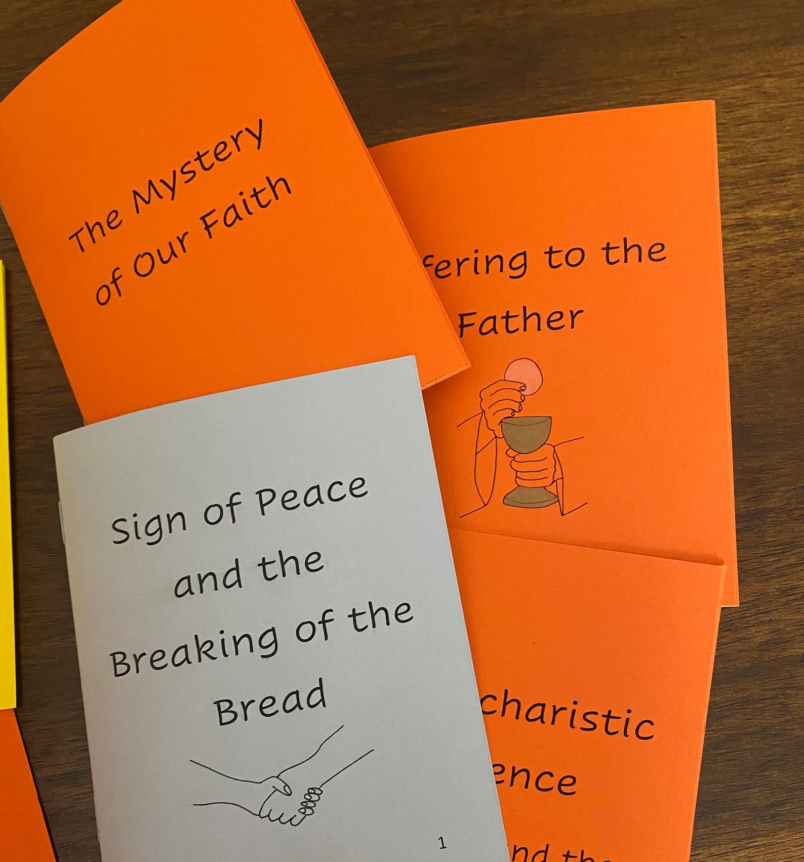 Gestures and Other Eucharist Booklets | Level 2 CGS | Atrium | Lavabo ...