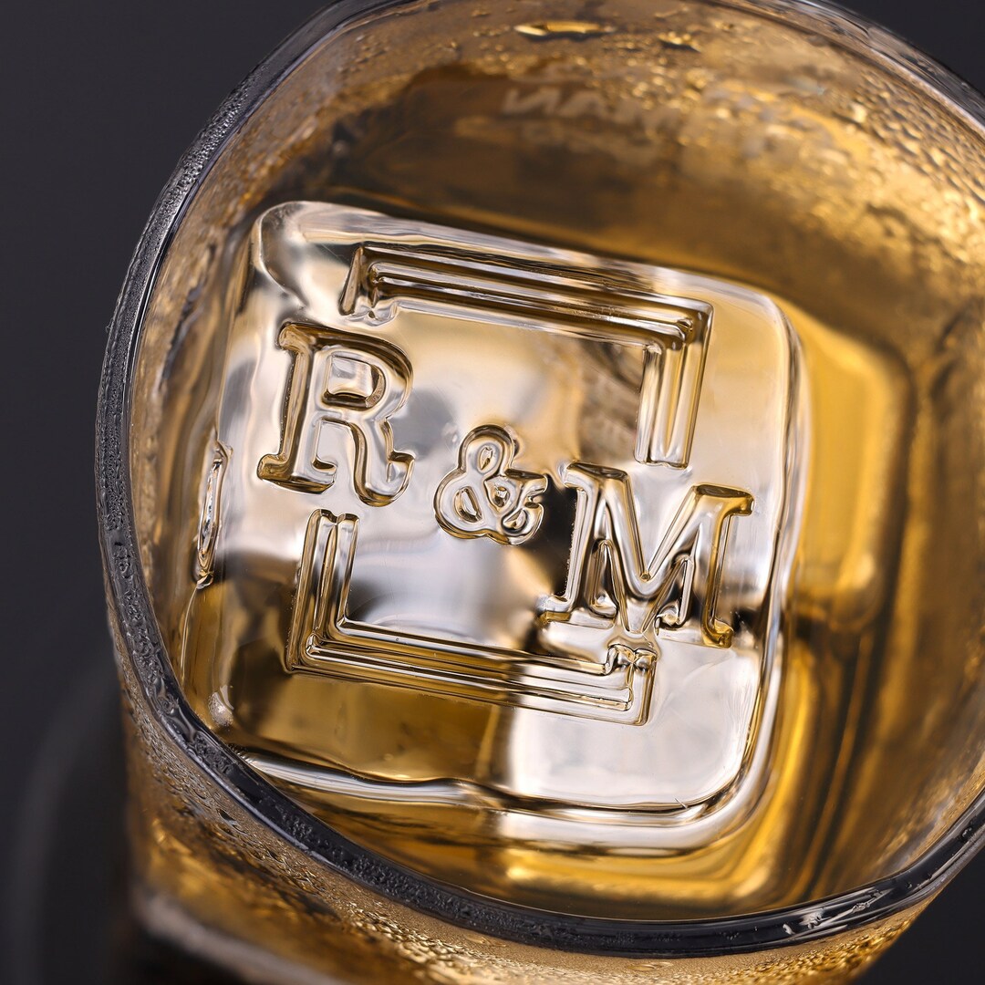 Custom Brass Ice Stamp, Ice Stamp for Bar, Personalized Ice Cube Logos ...