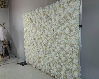 Cloth Flower Wall Romantic 3D Flower Wall Wedding Backdrop - Etsy