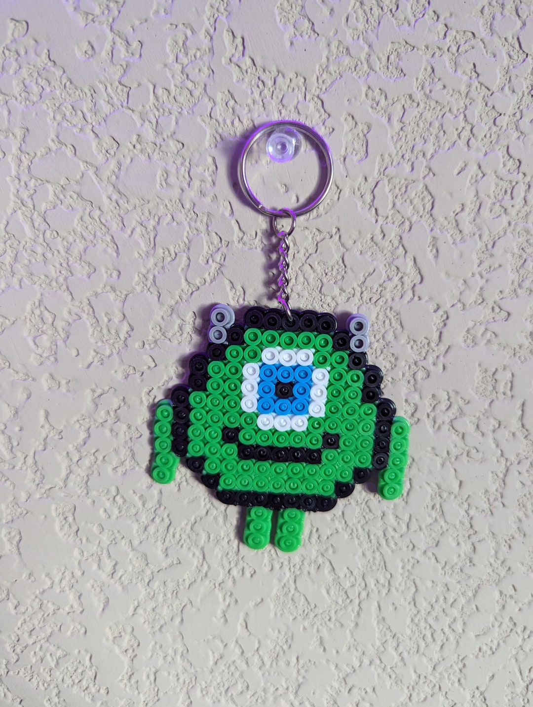 Mike Wazowski Keychain - Etsy