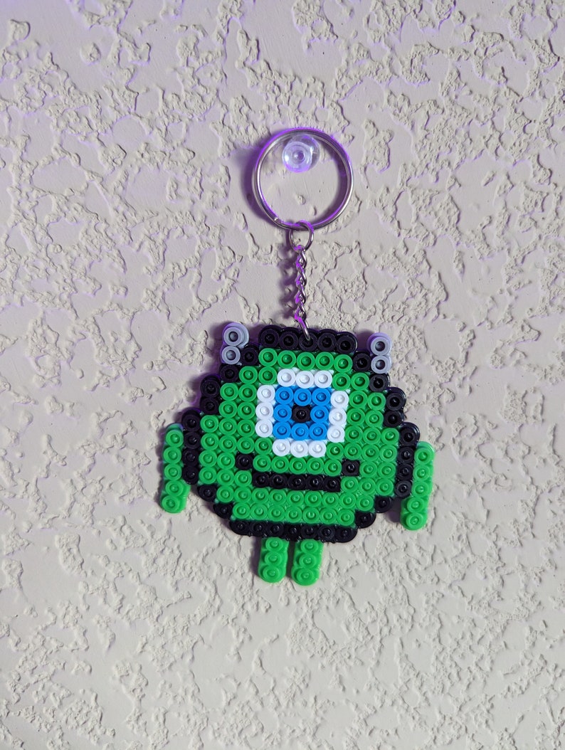 Mike Wazowski Keychain - Etsy