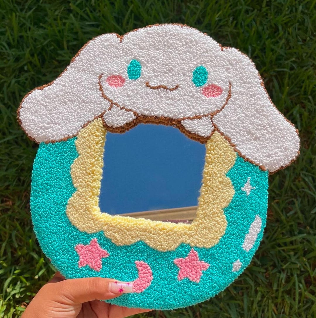 Sanrio Cinnamonroll My Melody Hello Kitty Punch Needle Tufting ...
