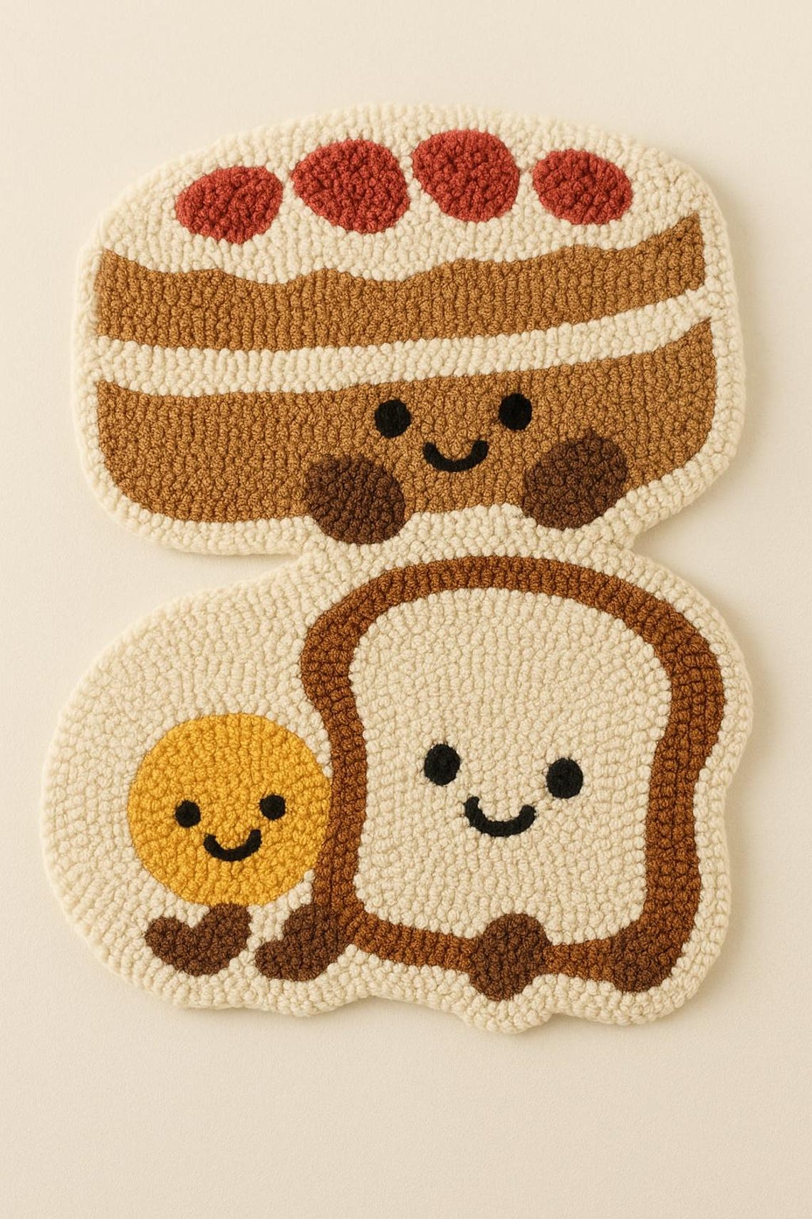 Punch Needle Beginner Kit DIY Cute Kitchen Table Decor/ Kit With Yarn ...