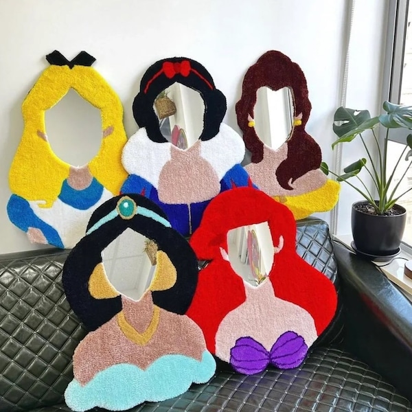 Tufted Mirror - Etsy